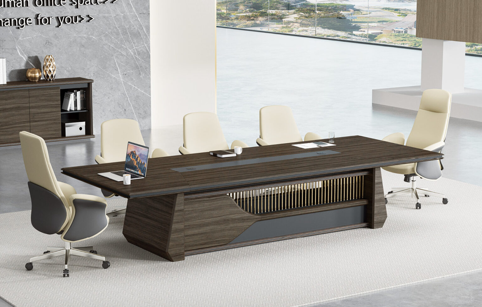 Elegant Office Boardroom Table With A Modern Design | The Corporate Desk
