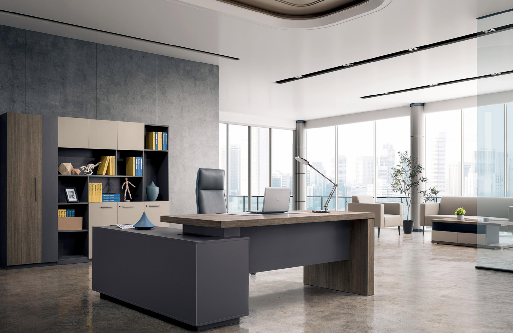 Professional Modern Executive Office Desk | The Corporate Desk
