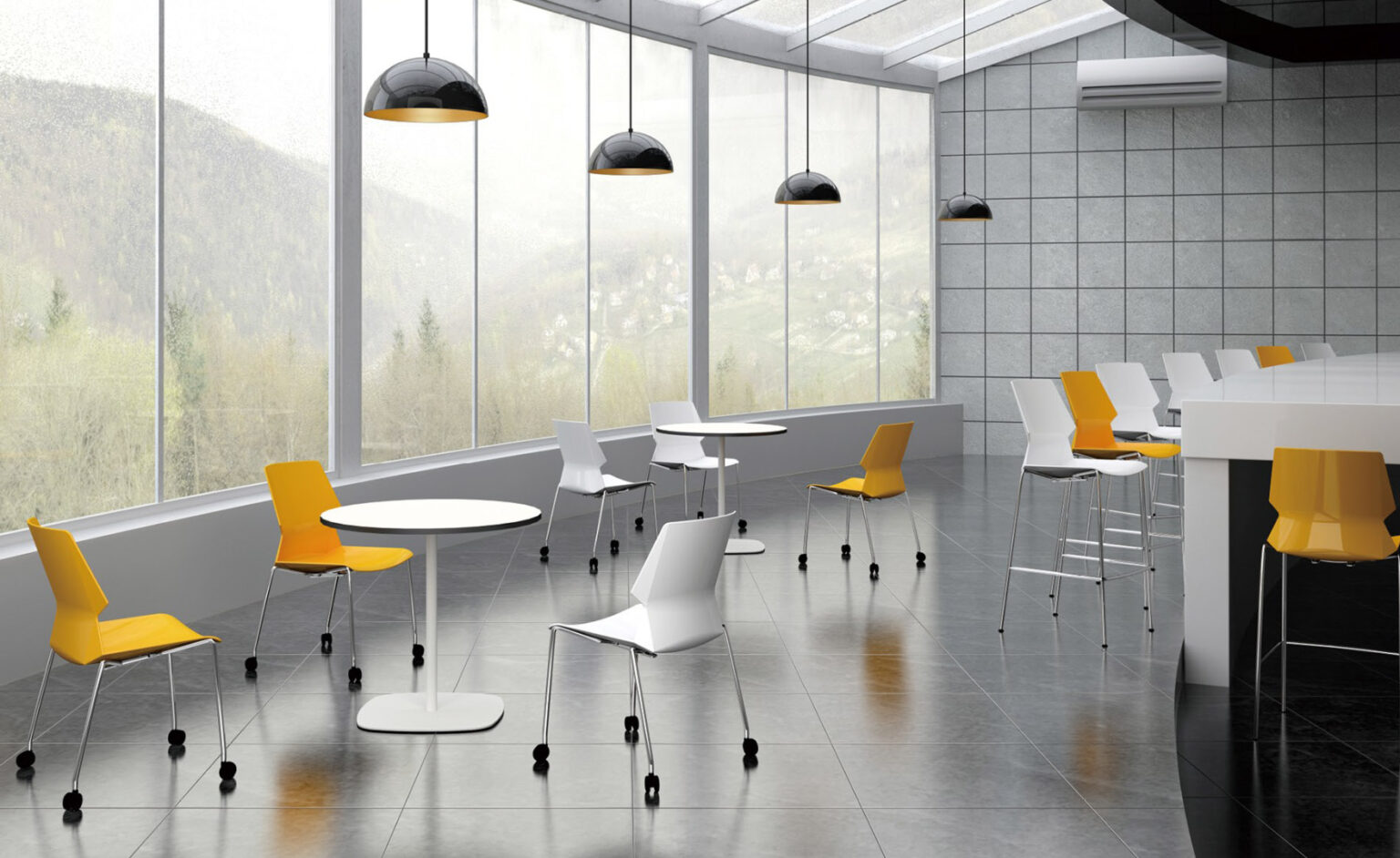 Modern Office Training Room Seats From Prim Series | The Corporate Desk