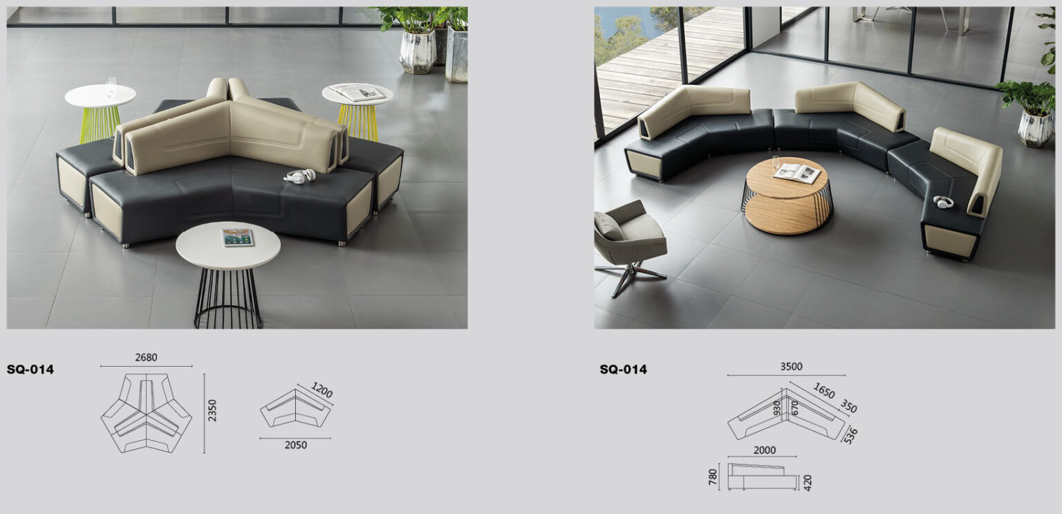 Artistic And Modern Modular Lounge Settings For Office Spaces – Single ...