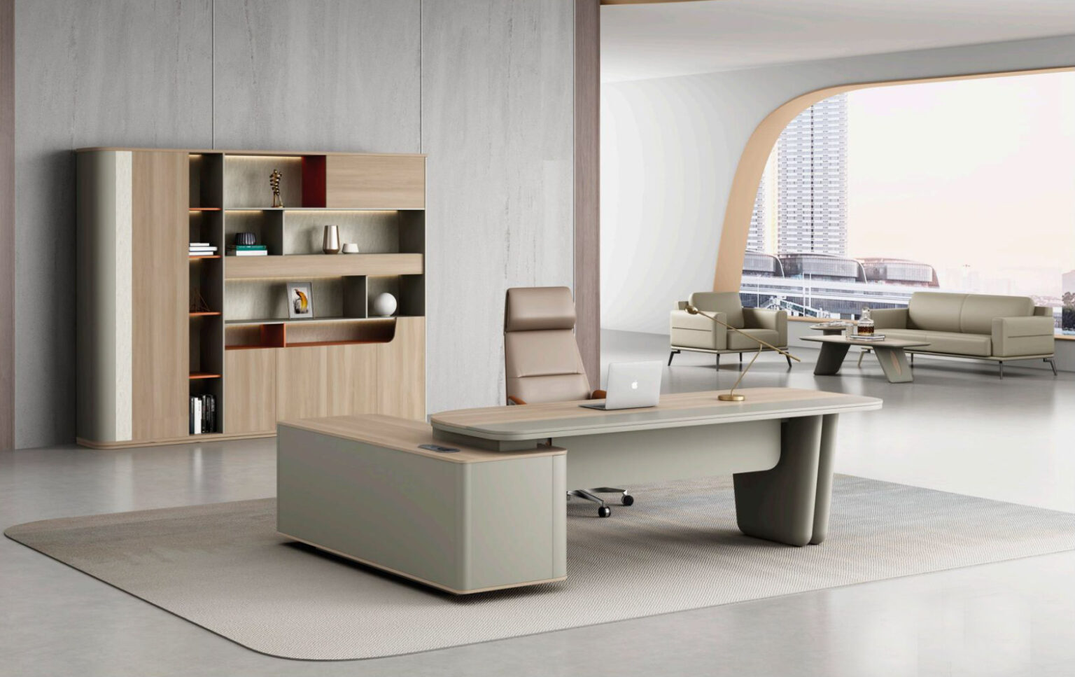 Professional Modern Executive Office Desk | The Corporate Desk