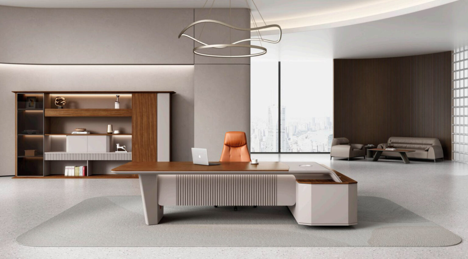 Luxury Executive Office Desk From Aimu Series | The Corporate Desk