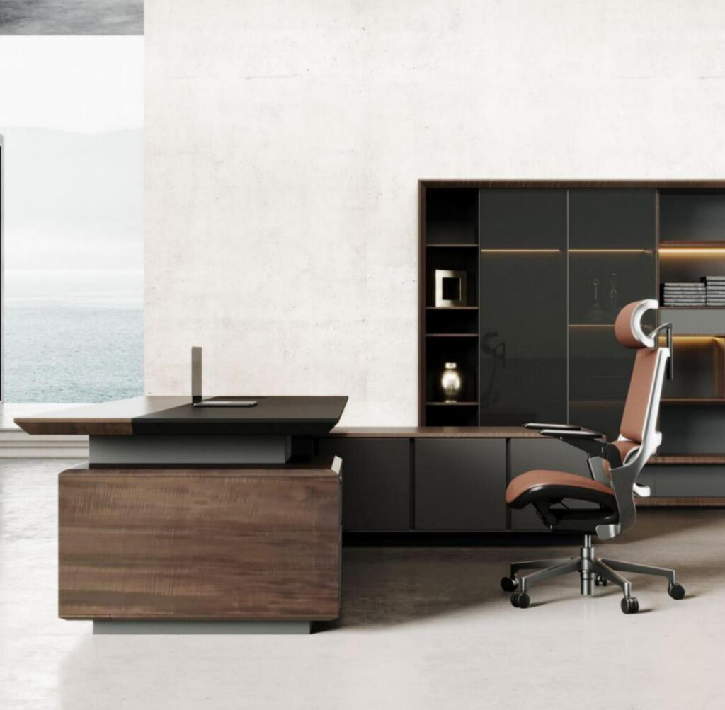 Sleek Spacious Executive Office Desk | The Corporate Desk