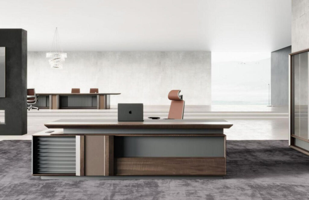 Sleek Spacious Executive Office Desk | The Corporate Desk