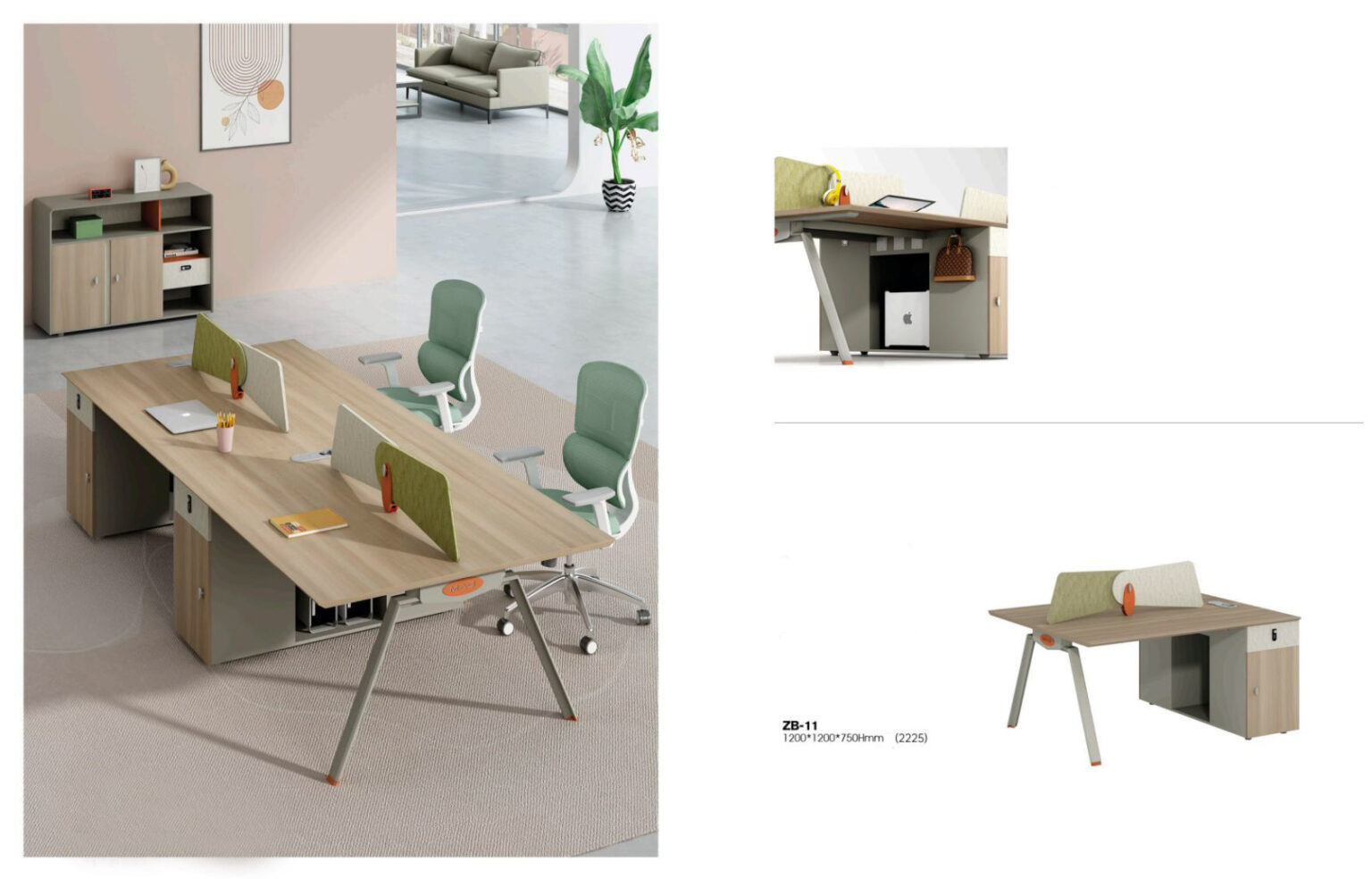 Sleek Office Workstation From Shibo Series | The Corporate Desk